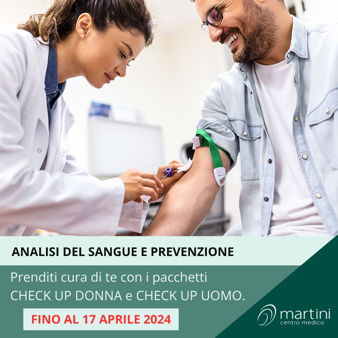 Analisi del sangue: pacchetti prevenzione
